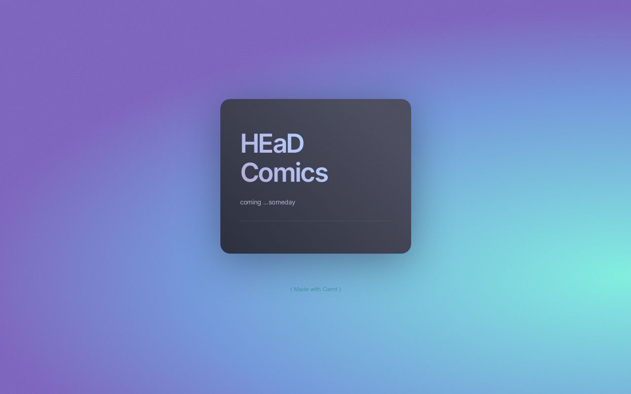 HEaD Comics